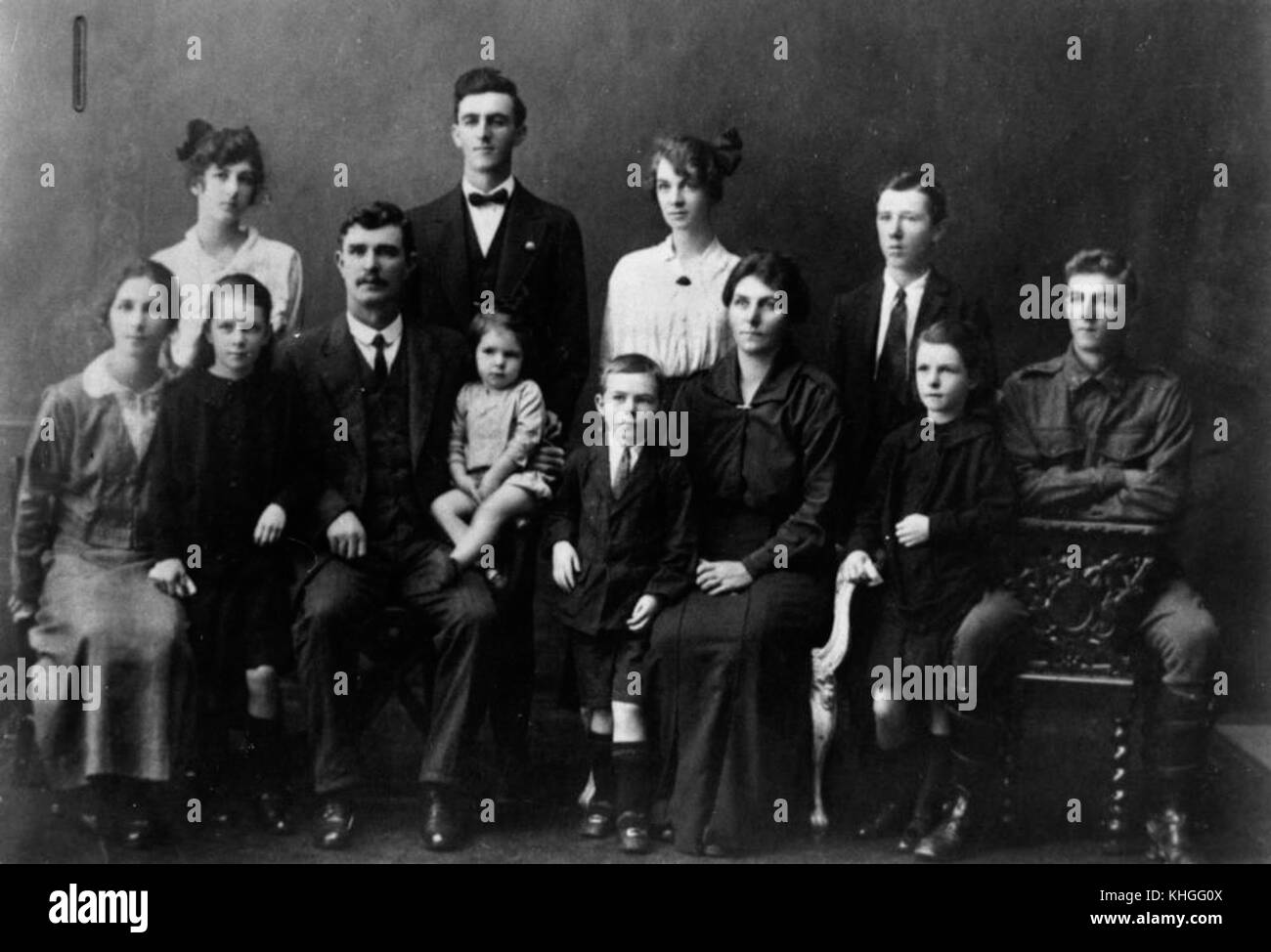 1 99472 Belford family, ca. 1916 Stock Photo - Alamy