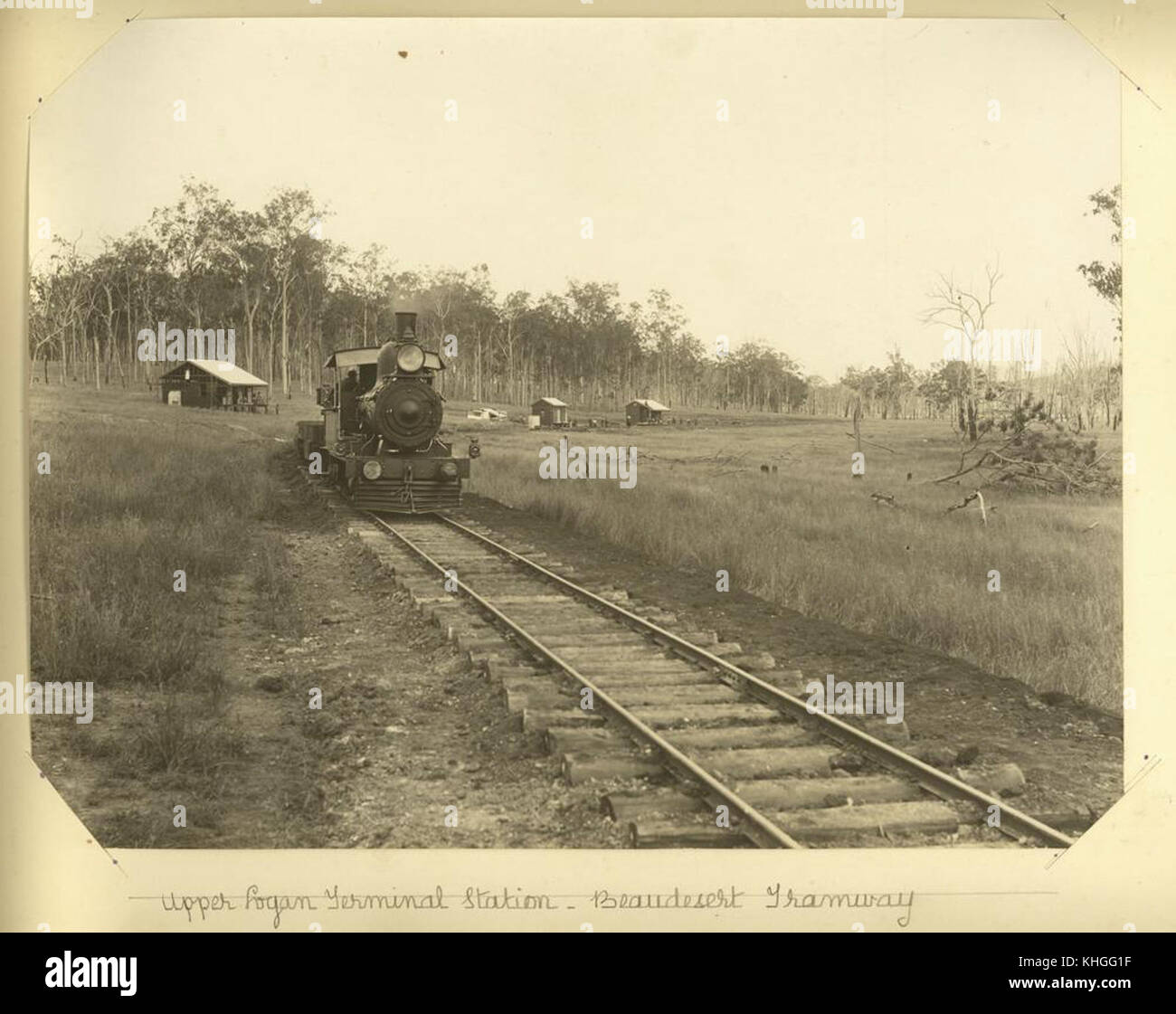 2 232926 Upper Logan Terminal Station on the Beaudesert Tramway, 1903 ...