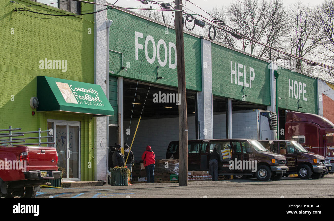 Community FoodBank of New Jersey operations, on January 20, 2016, in ...