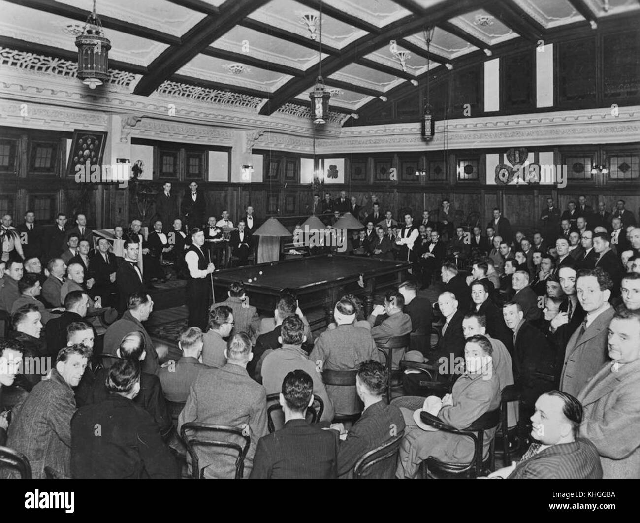 2 76919 Interior of the Queensland Irish Association Rooms, June 1934 ...
