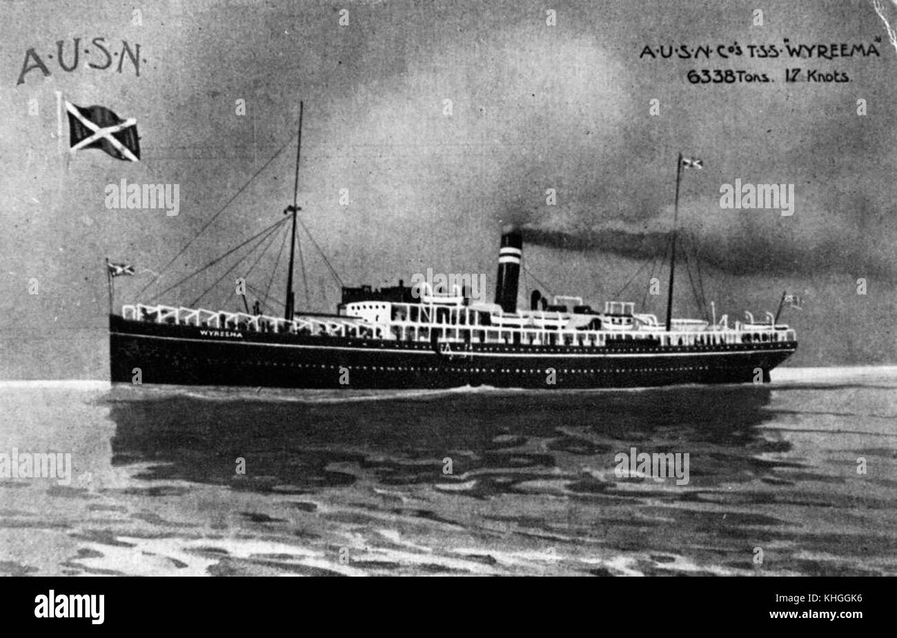 1 273531 T.S.S. Wyreema (Ship Stock Photo - Alamy