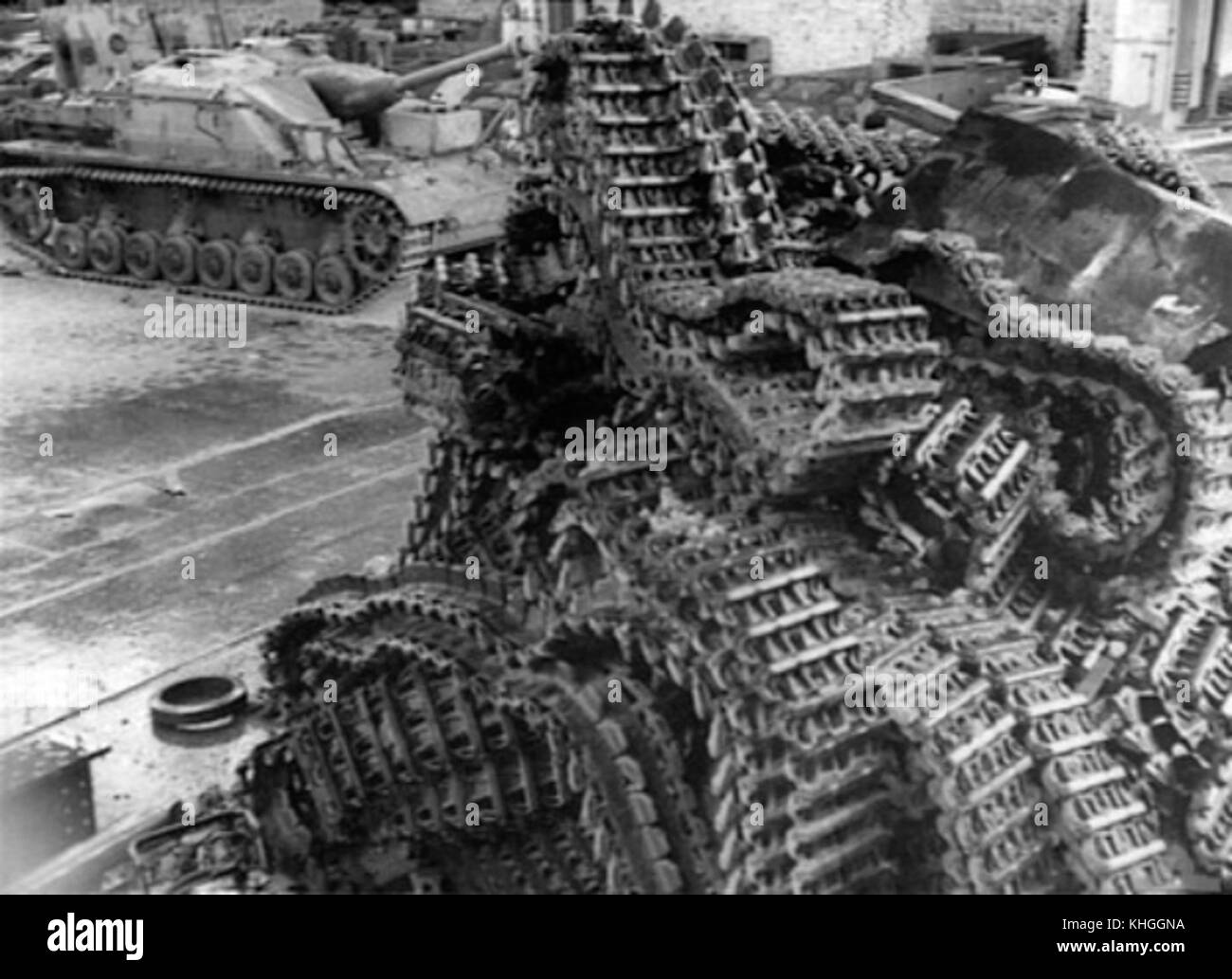 Sturmgeschuetz IV in Grusonwerk Magdeburg 1945 Stock Photo - Alamy