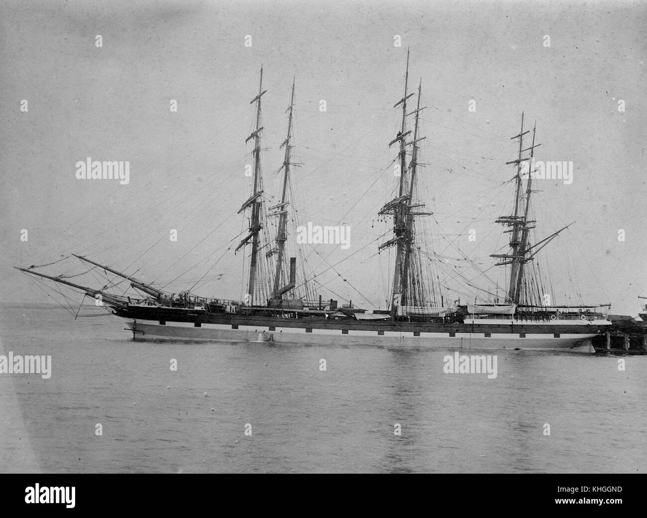 Timaru (ship, 1874) - SLV H91.250-575 Stock Photo - Alamy