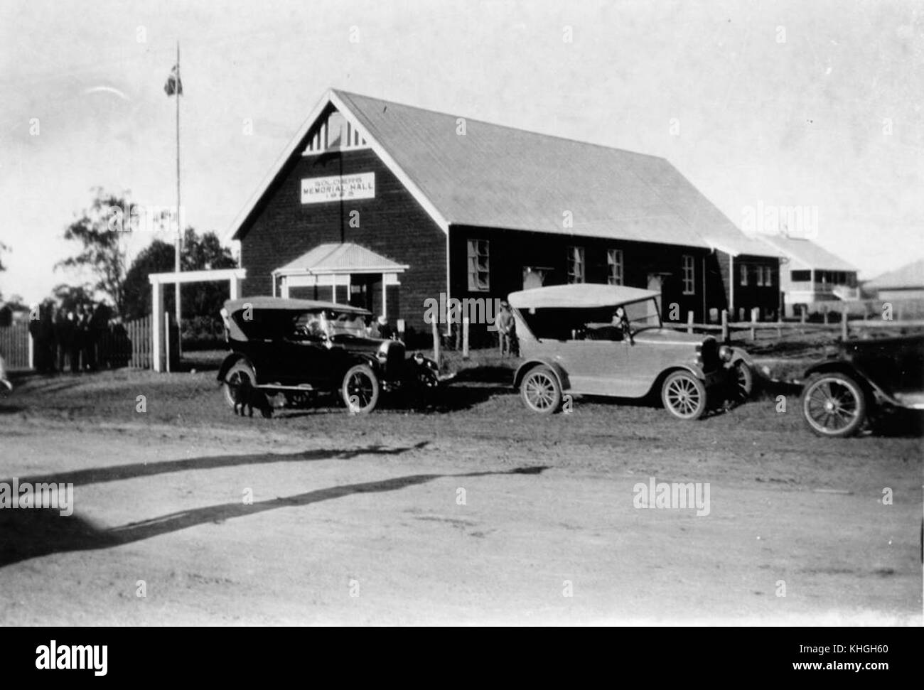 Public hall opening Black and White Stock Photos & Images - Alamy