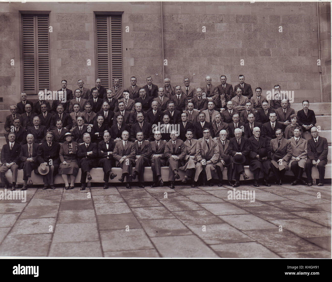 This photograph captures the medicine staff of the University of ...