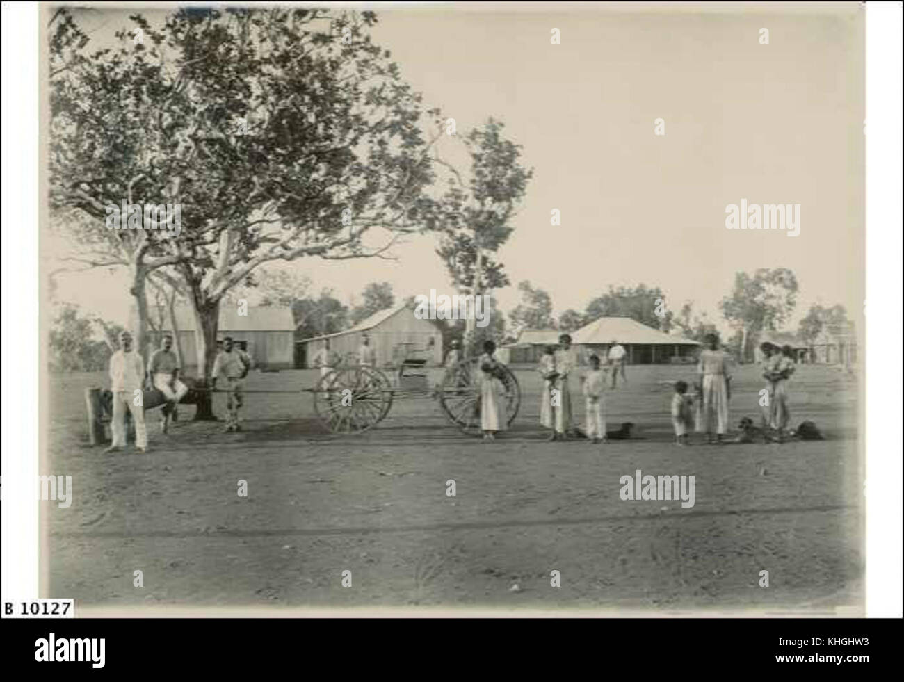 Victoria River Downs Head Station 1891 Stock Photo - Alamy