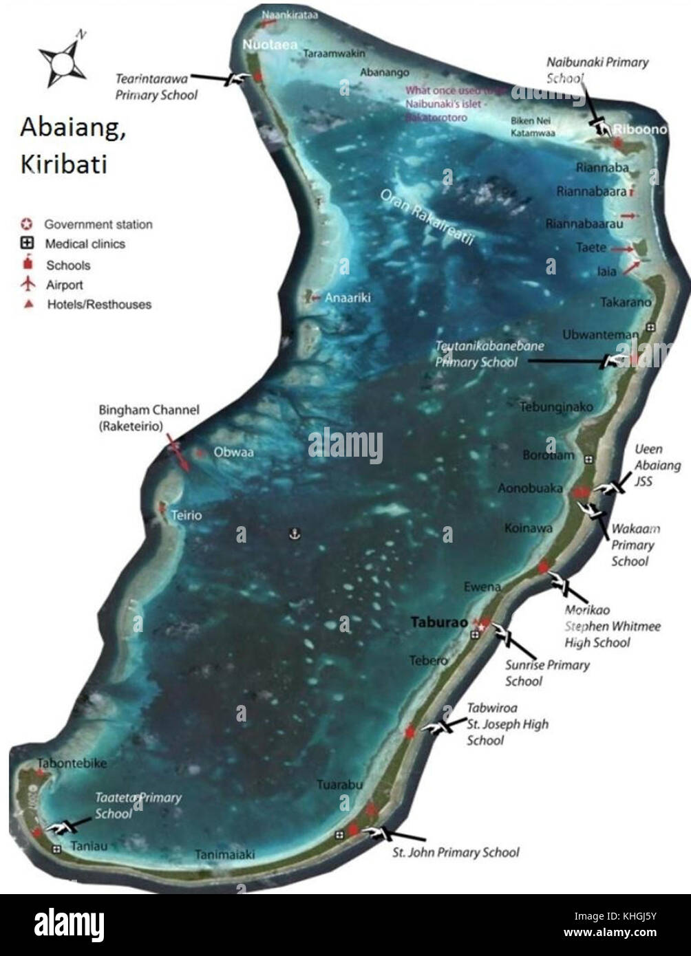Map of kiribati hi-res stock photography and images - Alamy