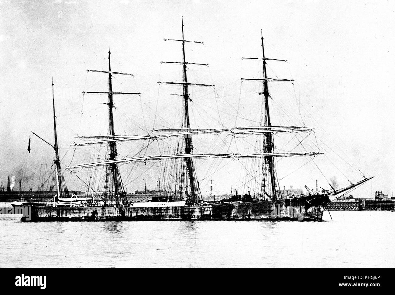 Wanderer (ship, 1891) - SLV H99.220-1907 Stock Photo - Alamy
