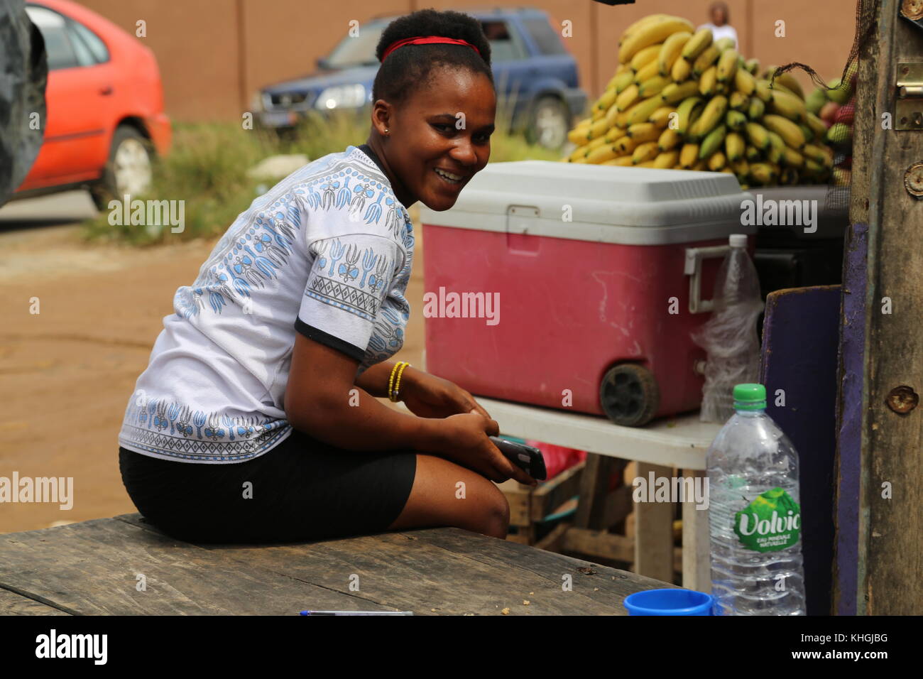 African small business Stock Photo - Alamy