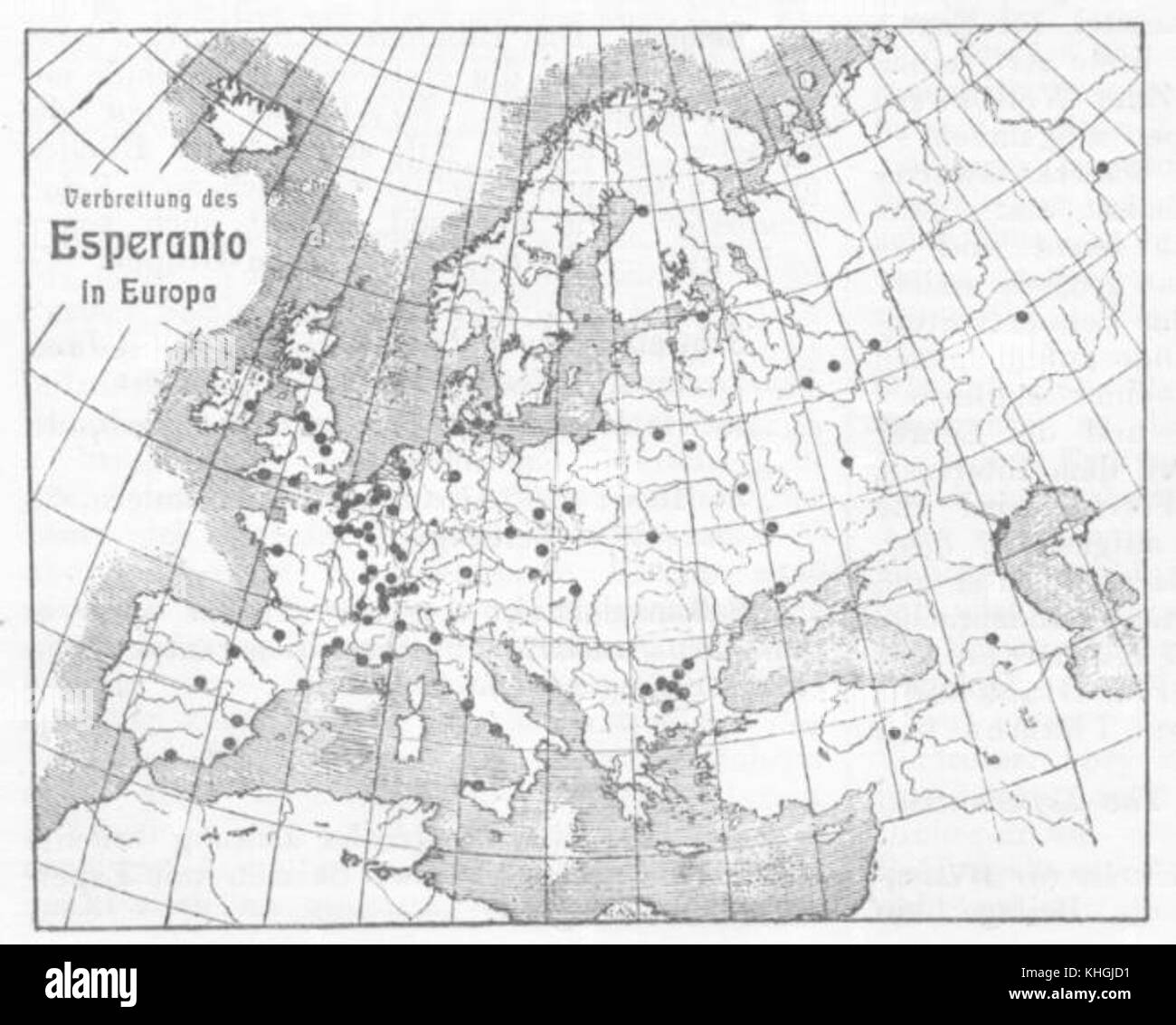 1905 map Black and White Stock Photos & Images - Alamy