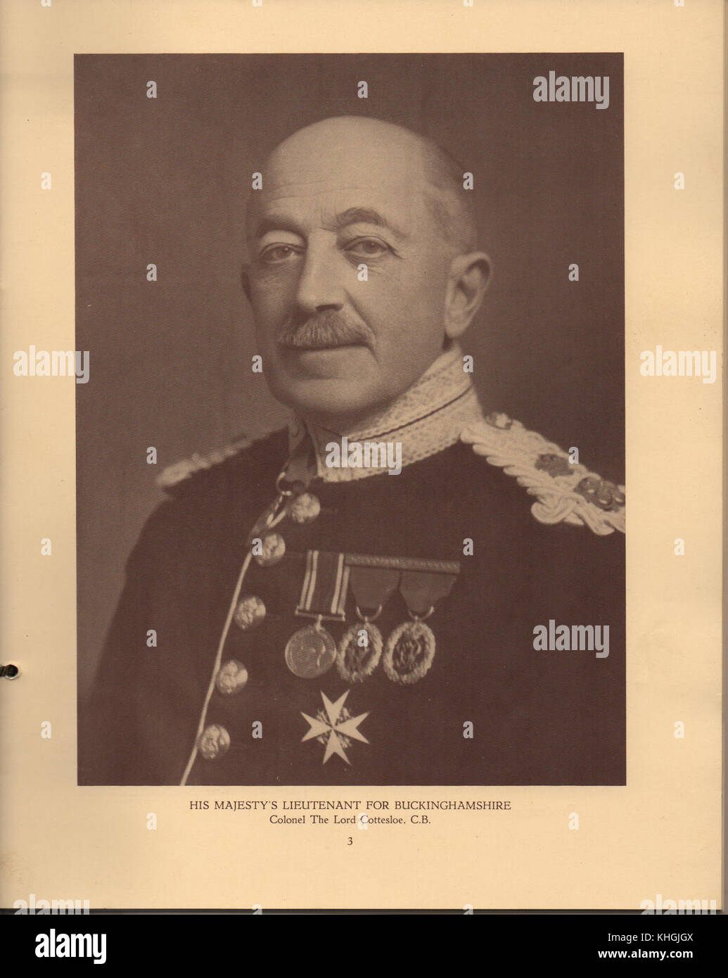 3rd Baron Cottesloe, 1938 Stock Photo - Alamy