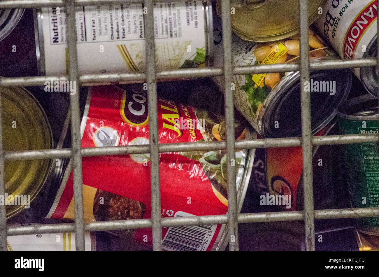 Sorting operations at Capitol Area Food Bank in Washington, D.C. on ...