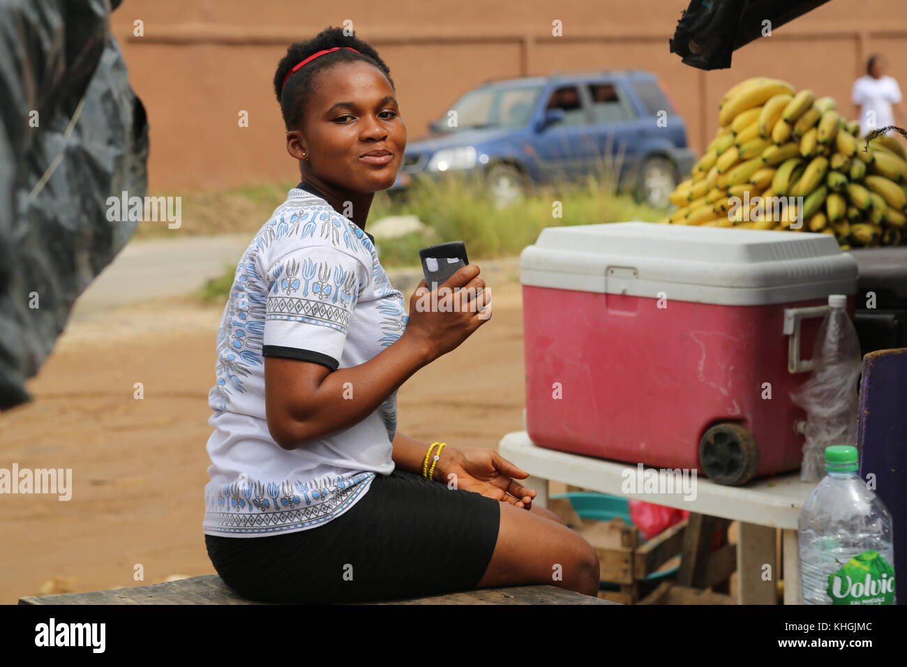 African small business Stock Photo - Alamy