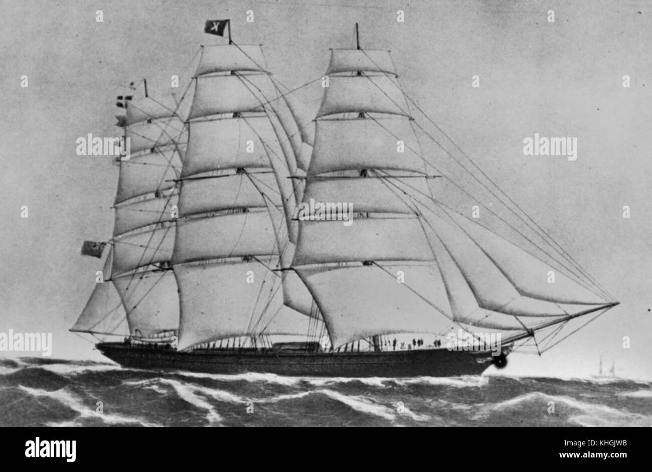 Clipper ships 1800s hi-res stock photography and images - Alamy