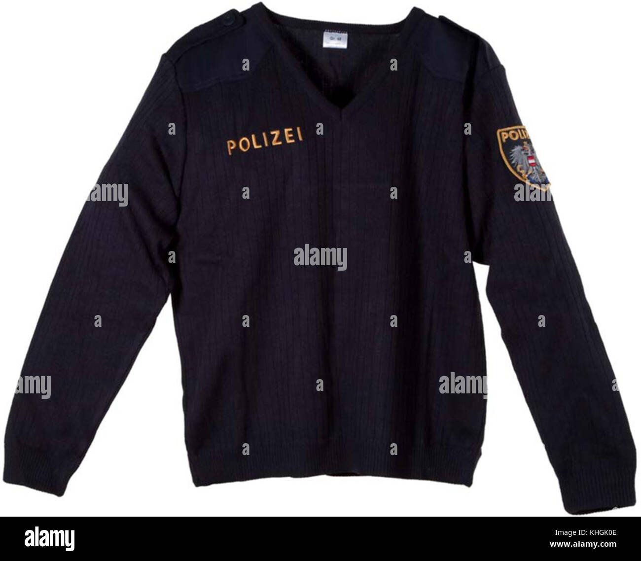 Bundespolizei AT Wollpullover Stock Photo - Alamy