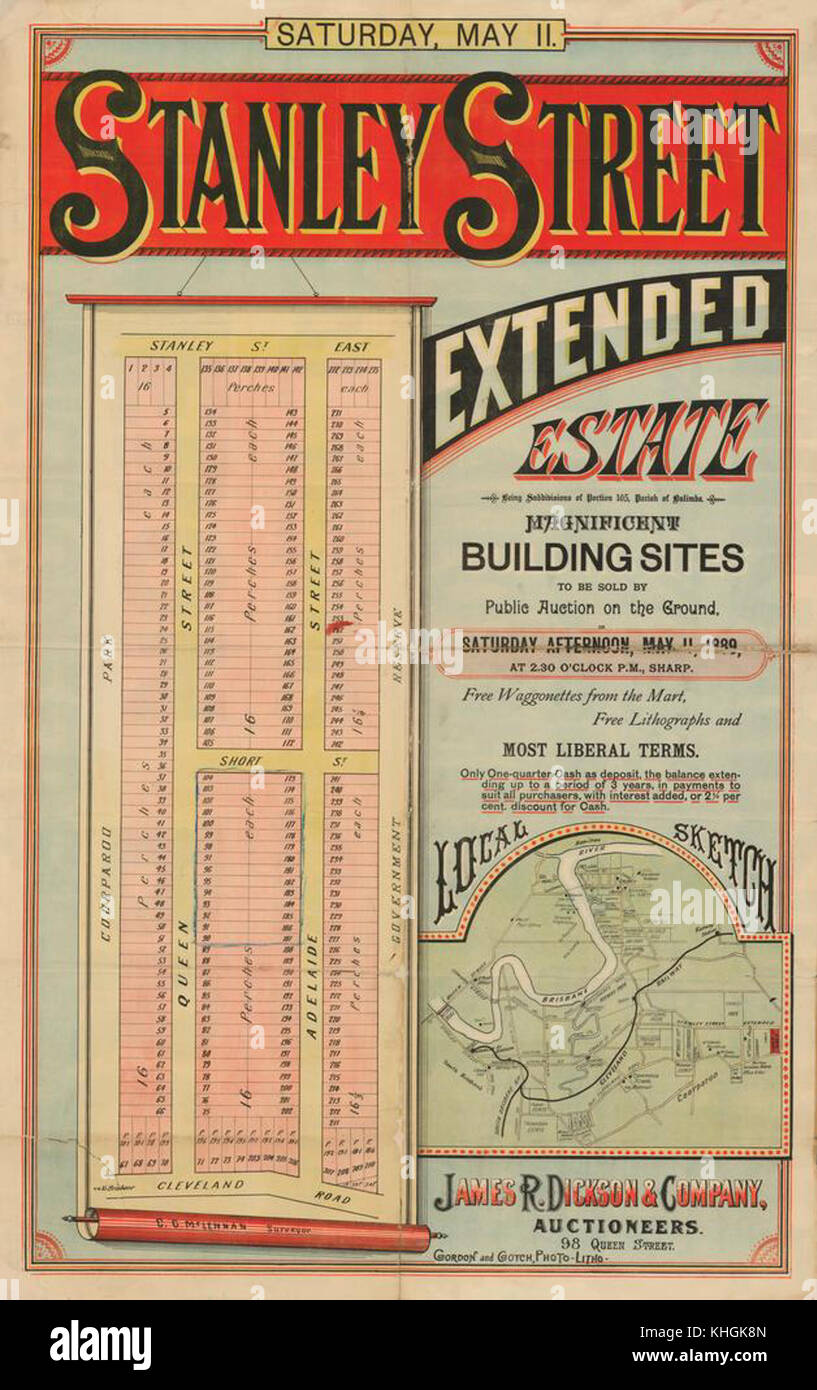 Map of stanley hi-res stock photography and images - Alamy