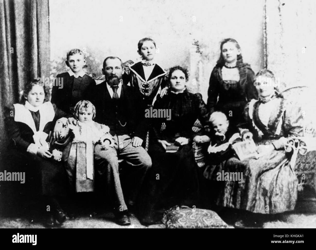 1 147295 Michel family photograph Stock Photo - Alamy