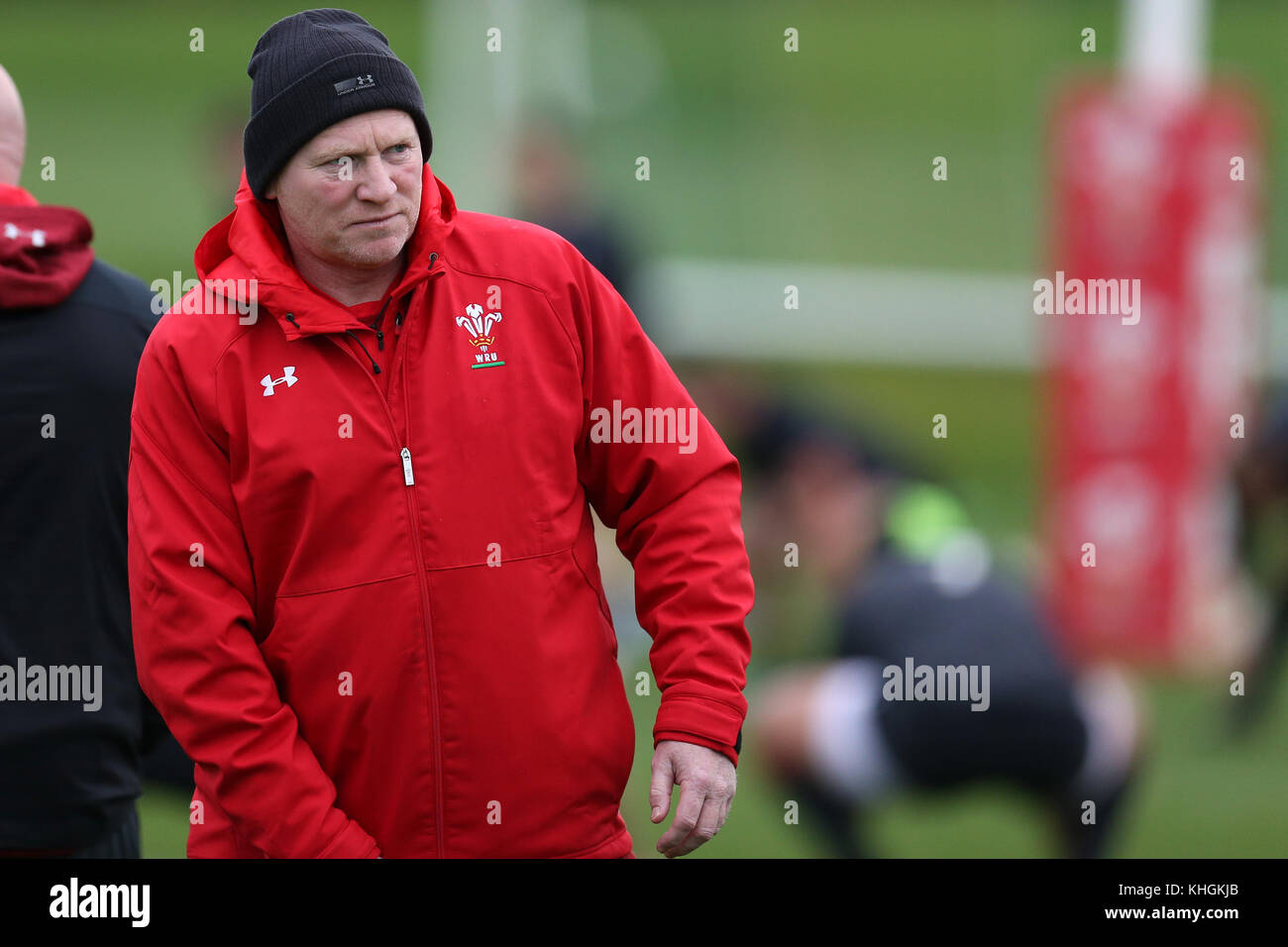 Cardiff, UK. 16th Nov, 2017. Neil Jenkins, the Wales rugby assistant ...