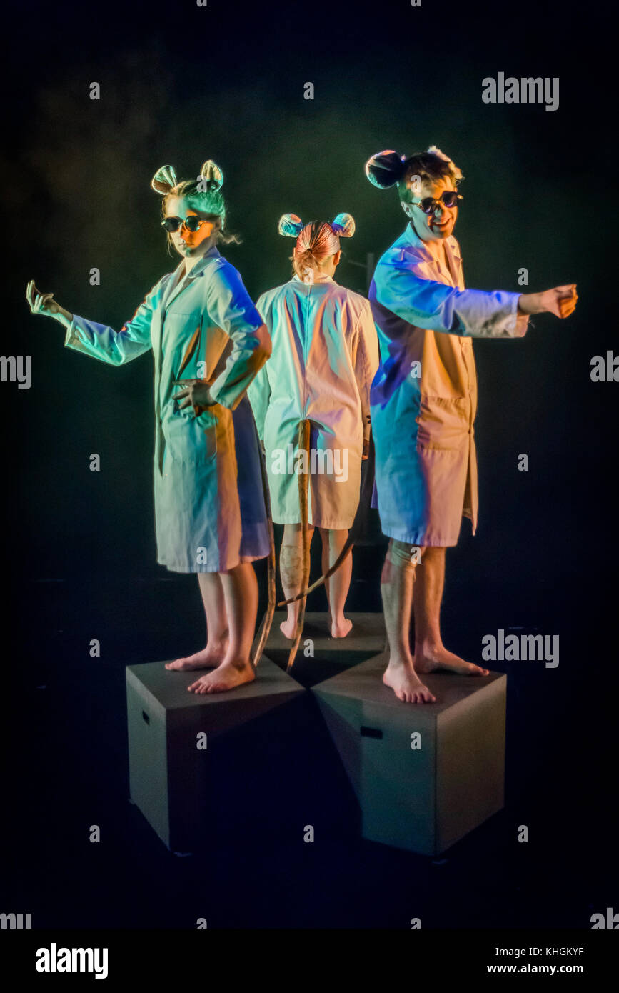 Edinburgh, UK. 16th Nov, 2017. Livingston’s Firefly Arts in rehearsal ...