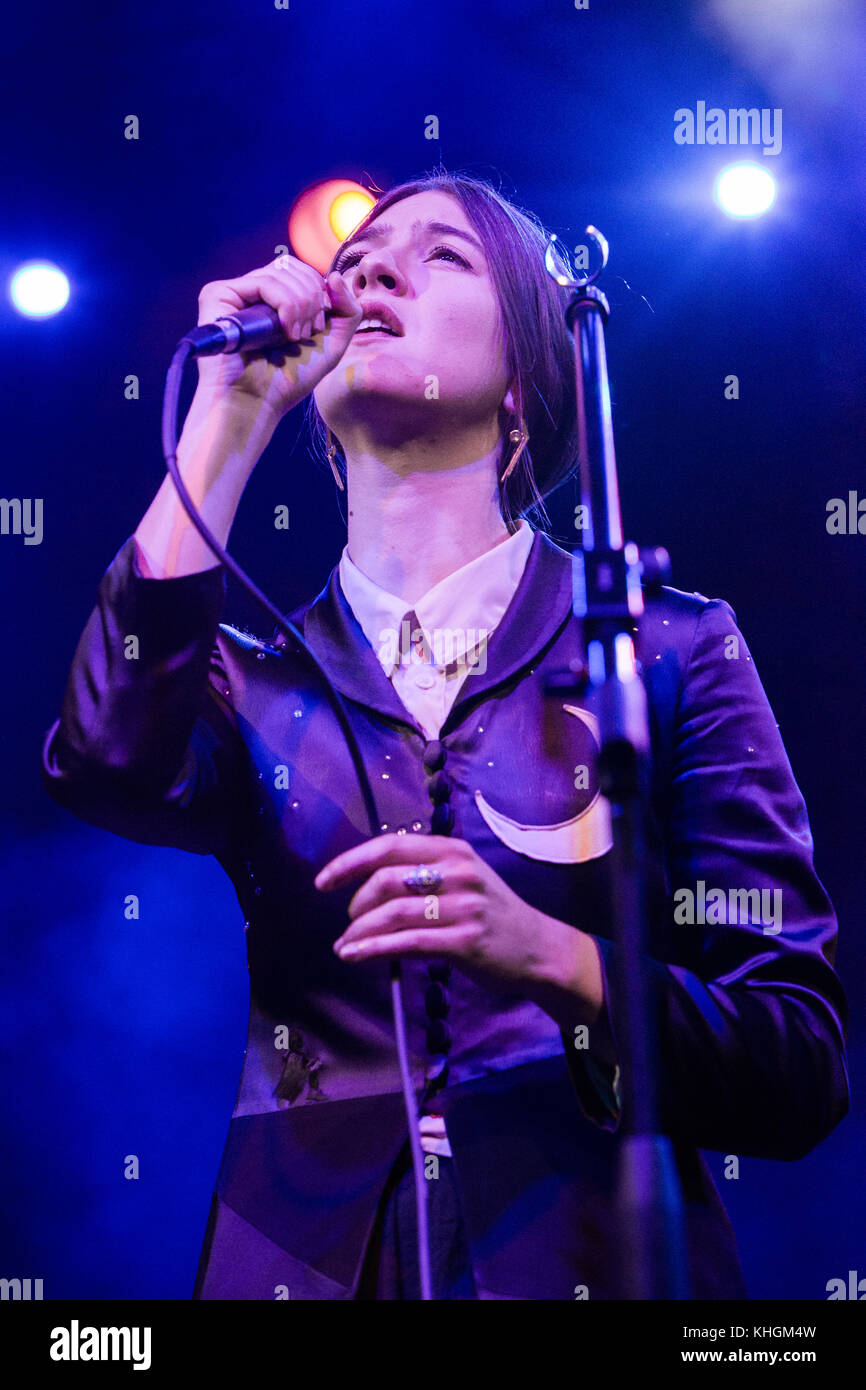 Milan Italy. 16th November 2017. The American singer-songwriter Natalie ...