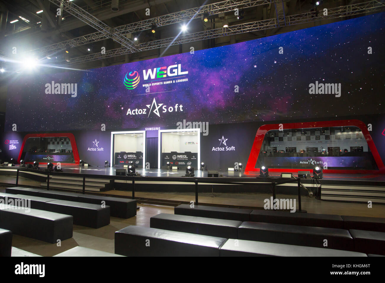 G-Star Global Game Exhibition, Nov 16, 2017 : General view of the G-Star Global Game Exhibition ...