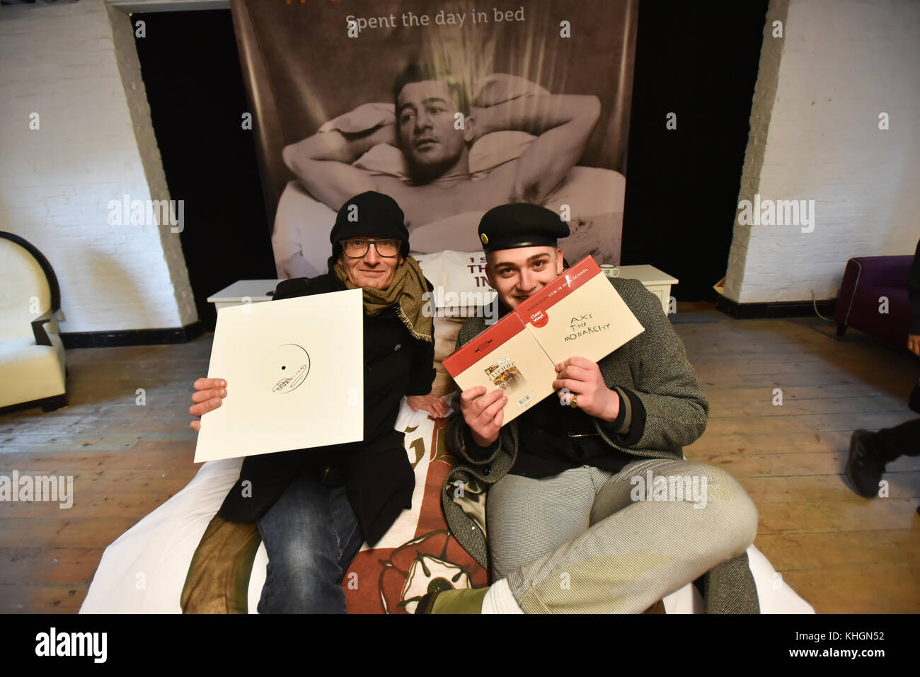 Camden Market, London, UK. 17th Nov, 2017. Morrissey pop-up shop in ...