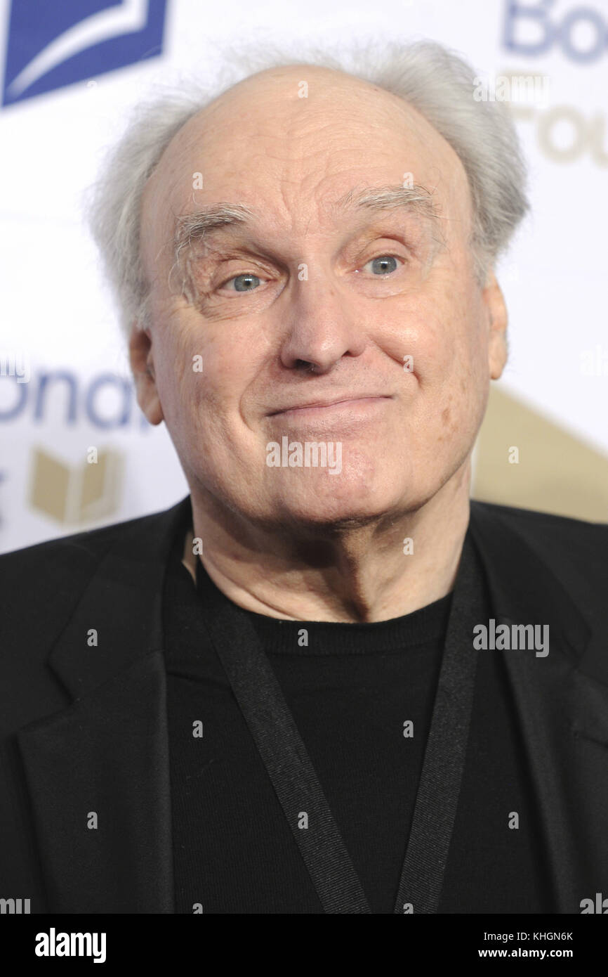 New York City. 15th Nov, 2017. Frank Bidart attends the 68th National ...