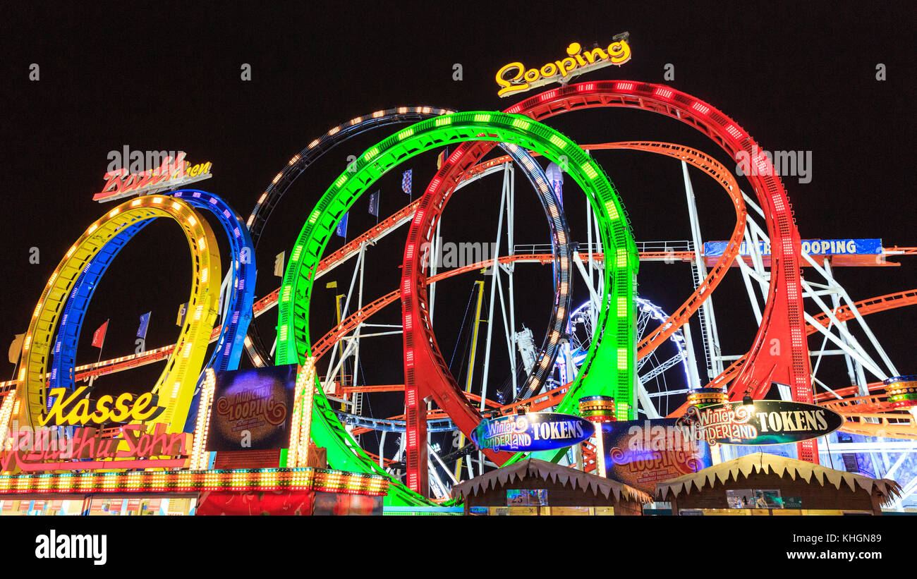 Hyde Park, London, 16th Nov 2017. Barth's Olympia Looping, or Munich ...