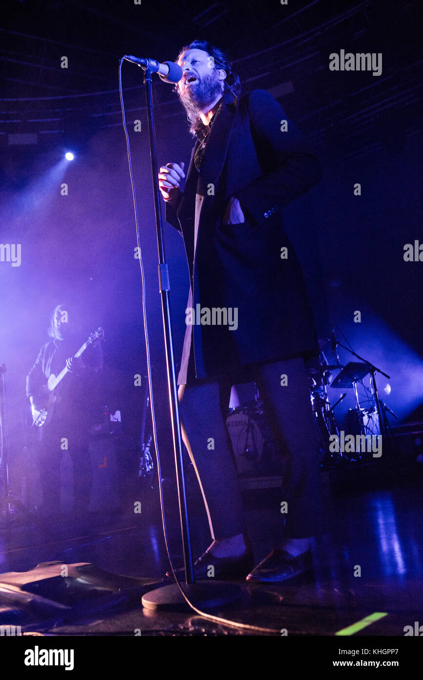 Milan, Italy. 16th Nov, 2017. The American singer-songwriter Joshua ...