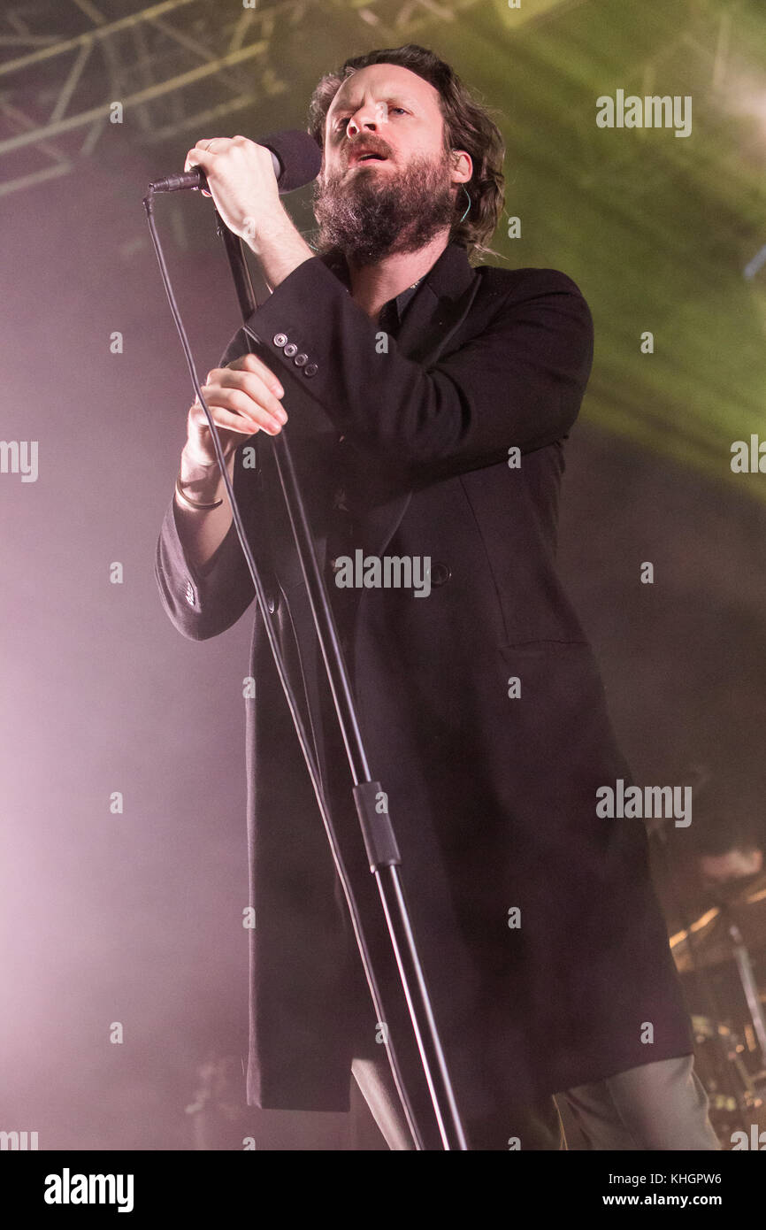 Milan, Italy. 16th Nov, 2017. The American singer-songwriter Joshua ...