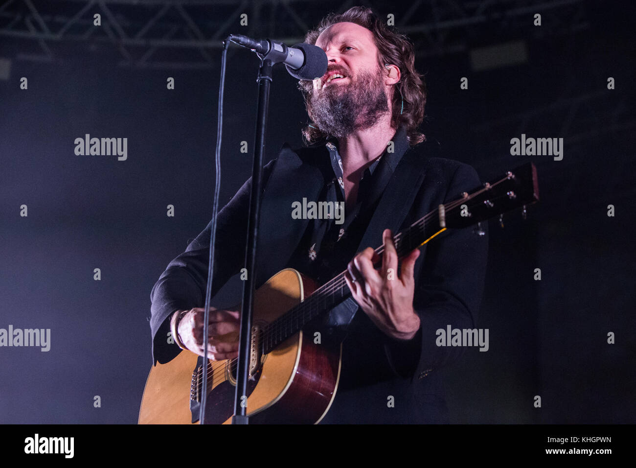Milan, Italy. 16th Nov, 2017. The American singer-songwriter Joshua ...