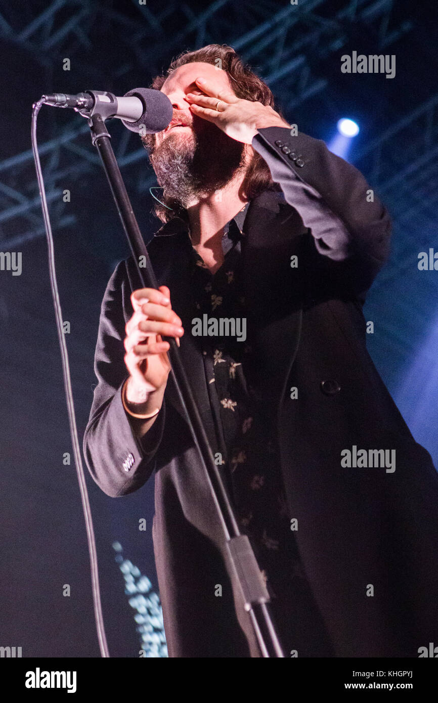 Milan, Italy. 16th Nov, 2017. The American singer-songwriter Joshua ...
