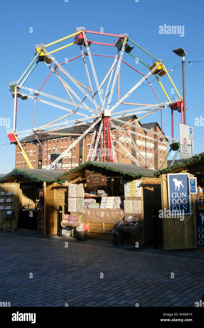 Gloucester, UK. 17th Nov, 2017. A traditional Victorian market with ...