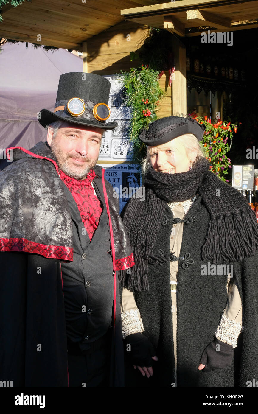 Gloucester, UK. 17th Nov, 2017. A traditional Victorian market with ...
