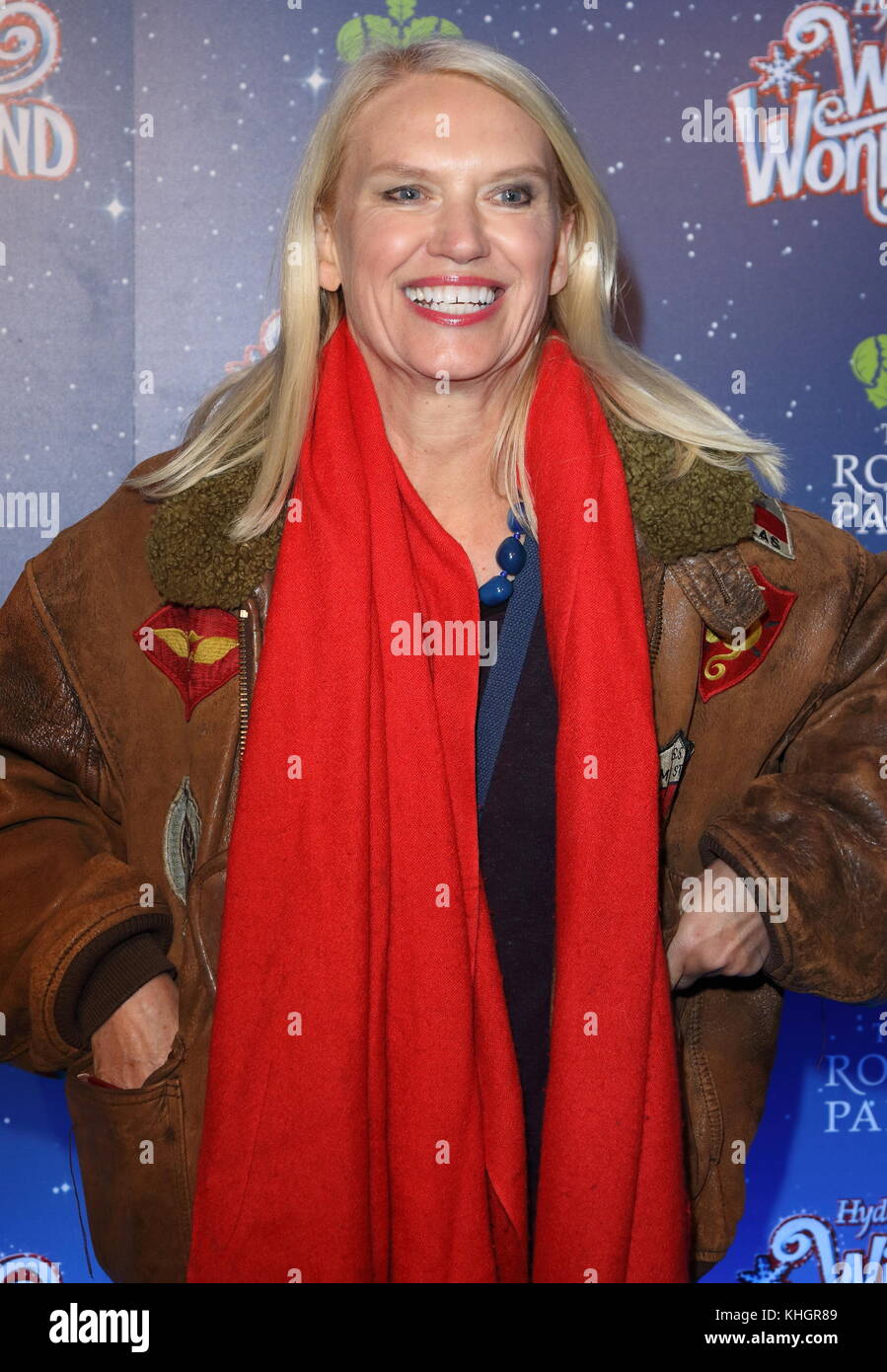 London, UK. Anneka Rice at Hyde Park Winter Wonderland - VIP launch at ...