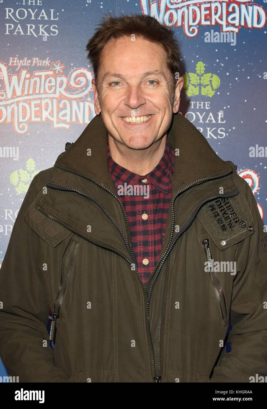 London, UK. Brian Conley at Hyde Park Winter Wonderland - VIP launch at ...
