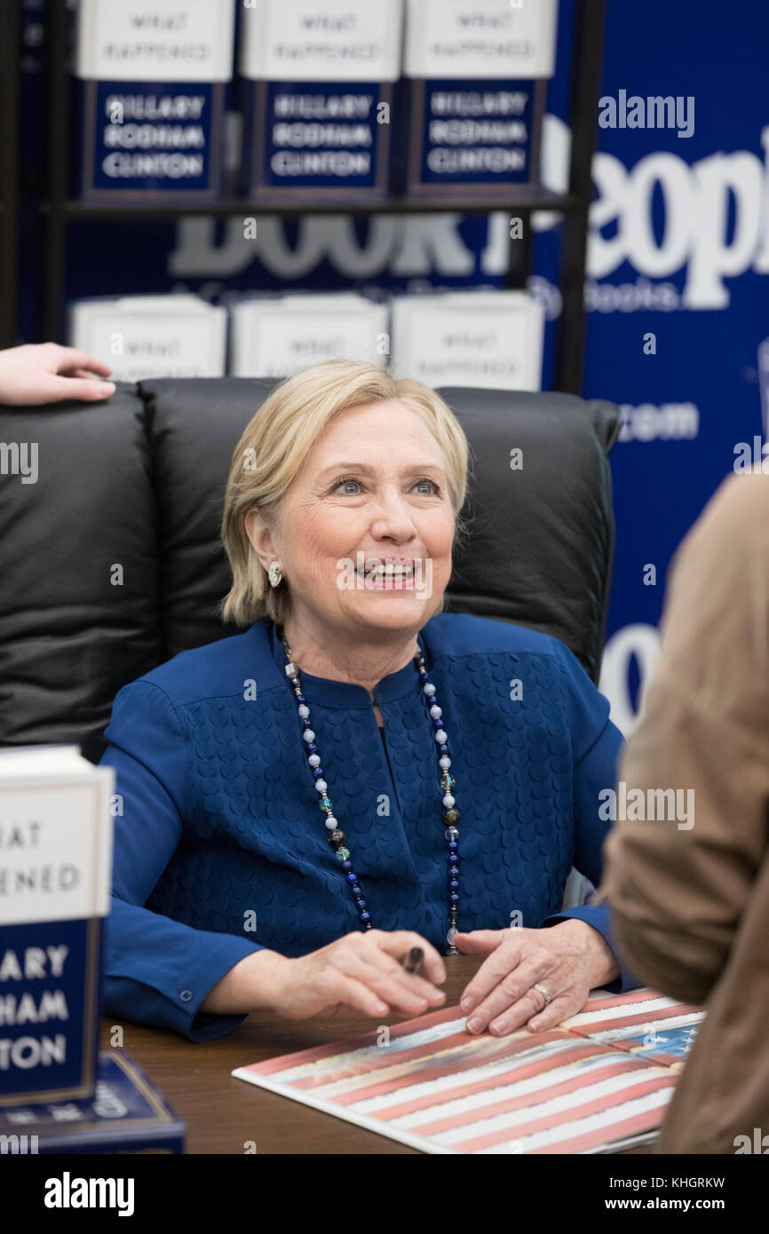 Hillary rodham clinton greeting hi-res stock photography and images - Alamy