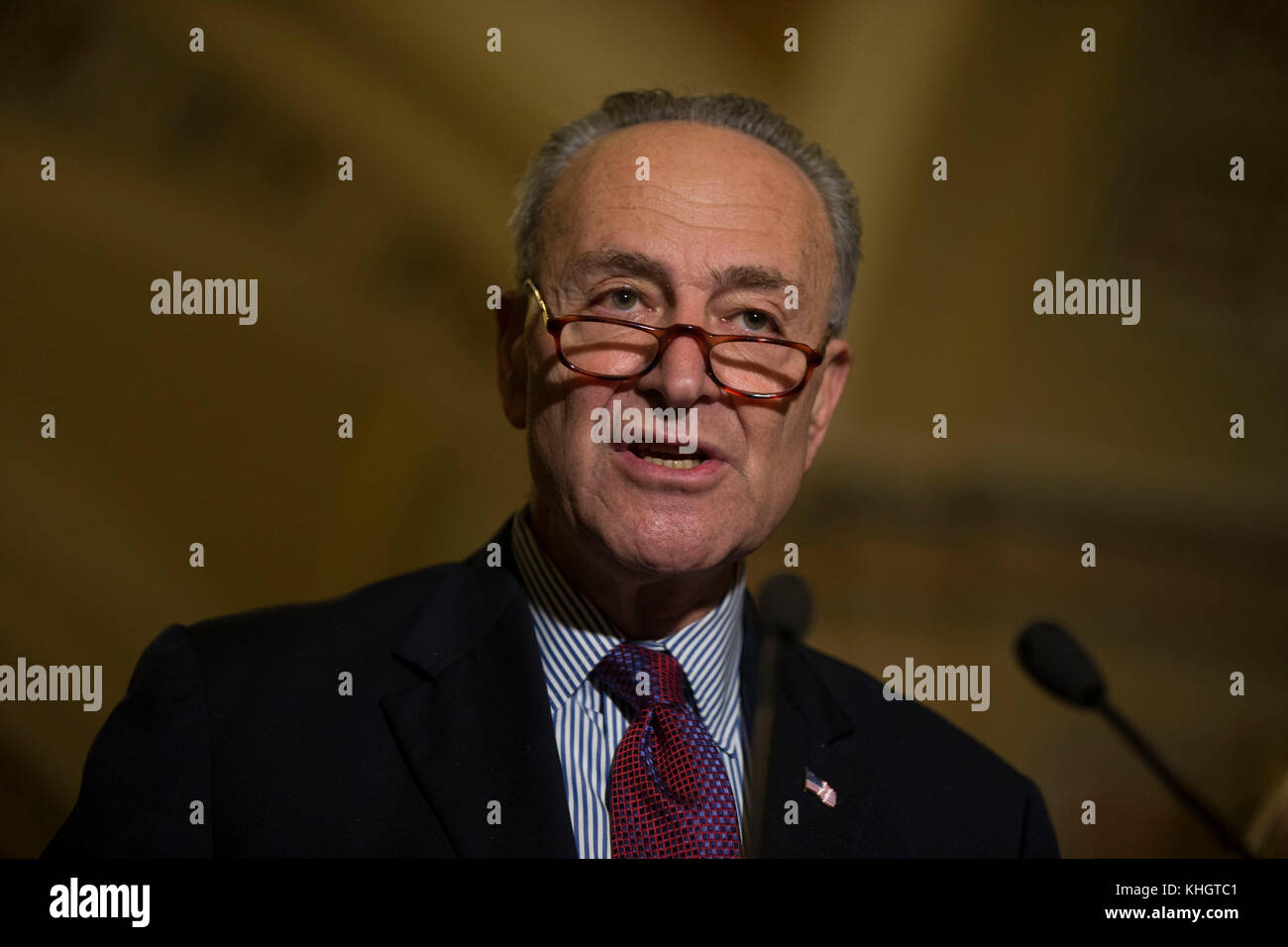 Washington, USA. 14th Nov, 2017. United States Senate Minority Leader ...