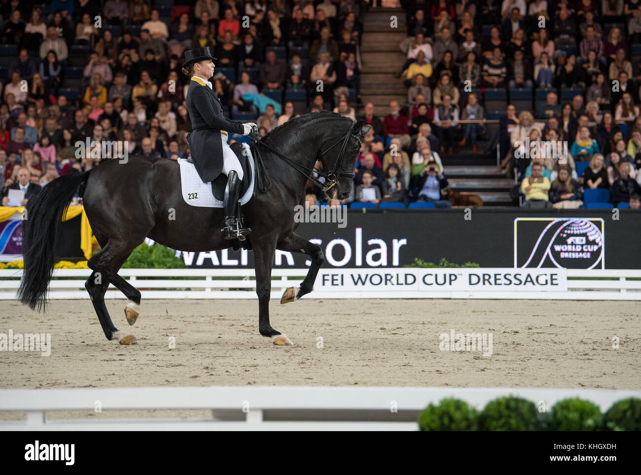 Stuttgart, Germany. 18th Nov, 2017. The German dressage rider Isabell ...