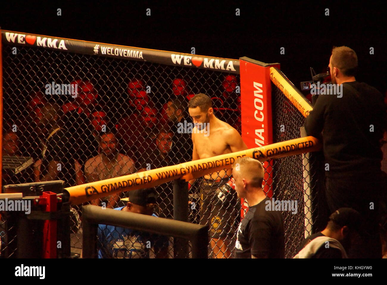 Hamburg, Germany. 18th Nov, 2017.The the fight between Idris Aloulou ...