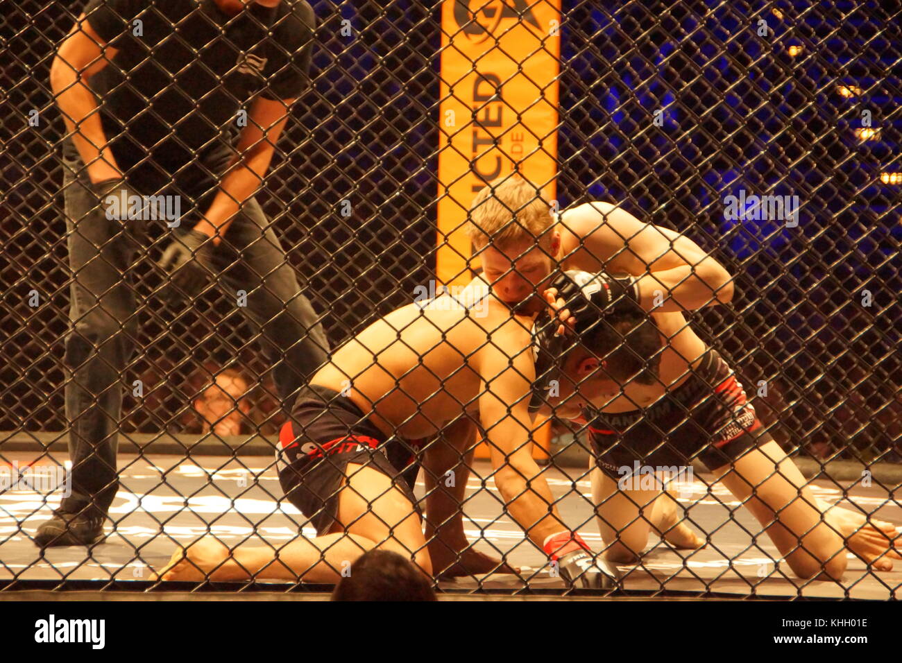 Hamburg, Germany. 18th Nov, 2017.The the fight between Alexander Luster ...