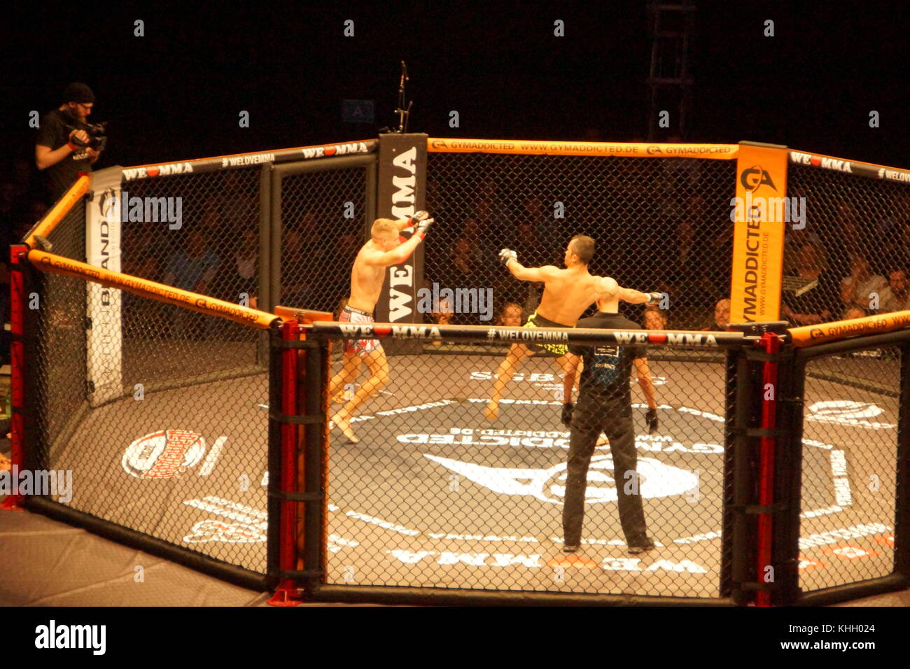 Hamburg, Germany. 18th Nov, 2017.The the fight between Alex Wiens and ...