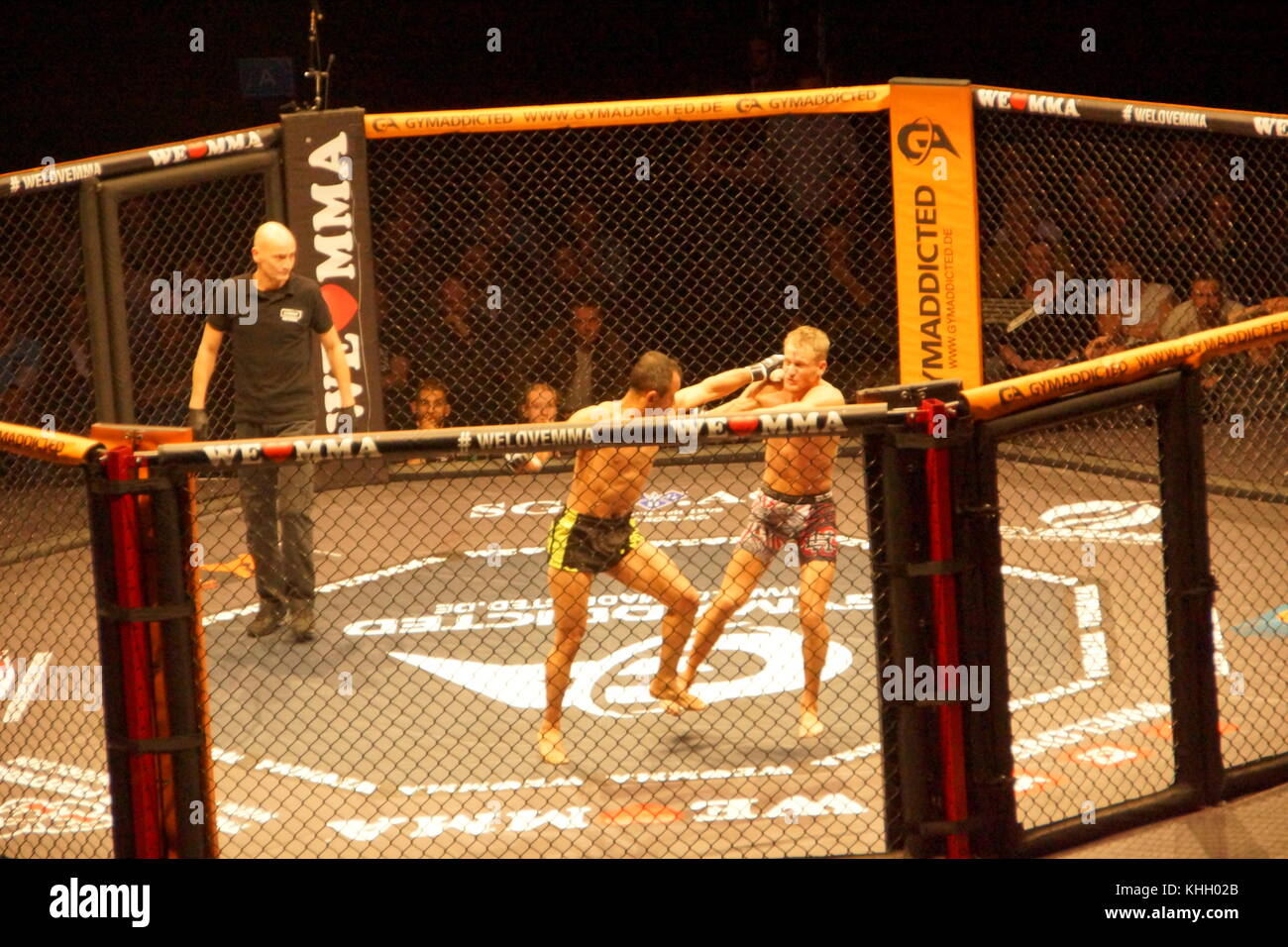 Hamburg, Germany. 18th Nov, 2017.The the fight between Alex Wiens and ...