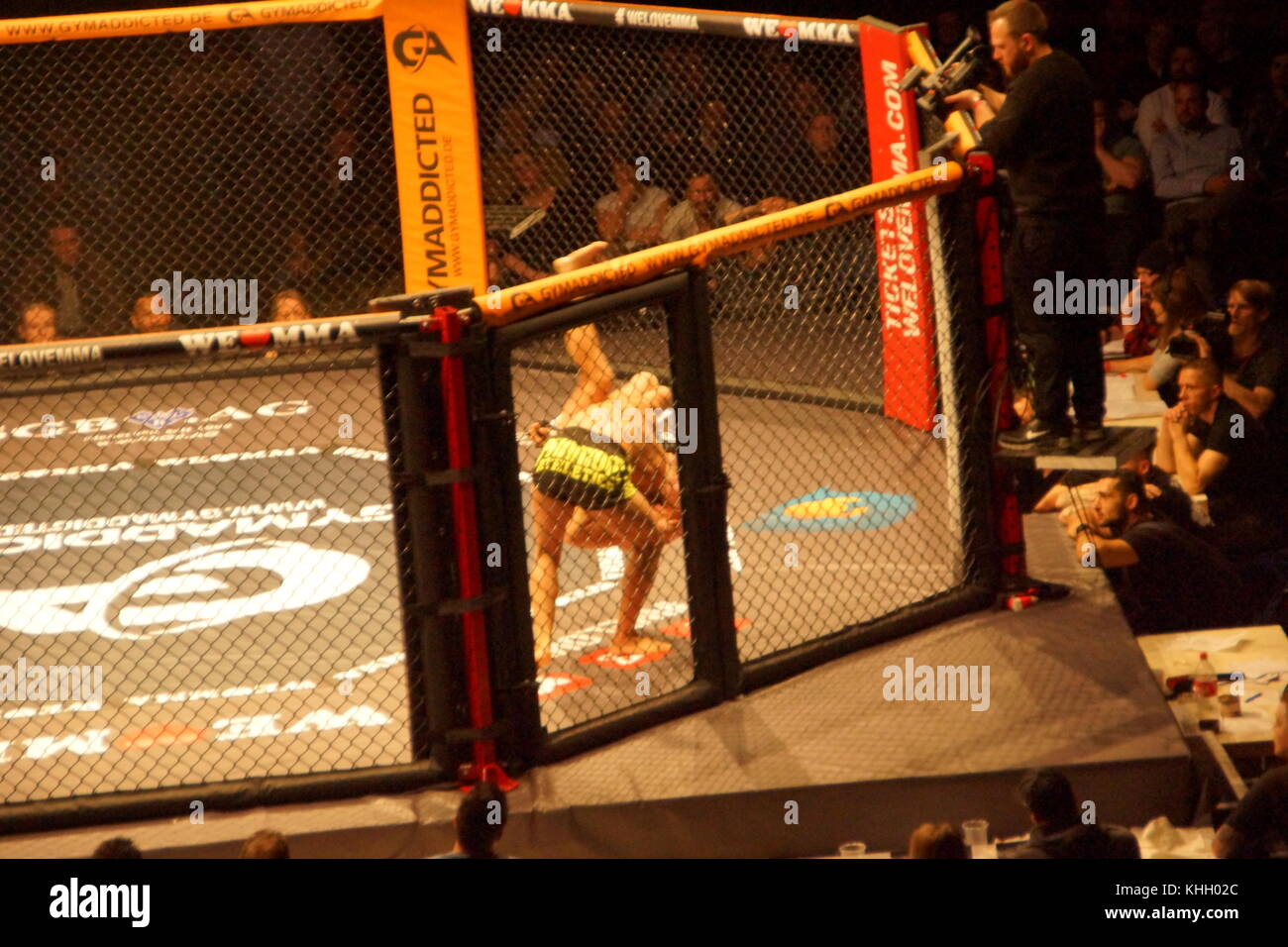 Hamburg, Germany. 18th Nov, 2017.The the fight between Alex Wiens and ...