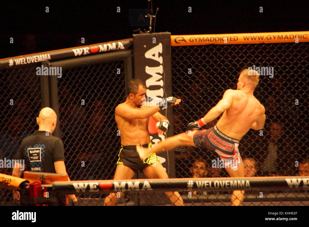 Hamburg, Germany. 18th Nov, 2017.The the fight between Alex Wiens and ...