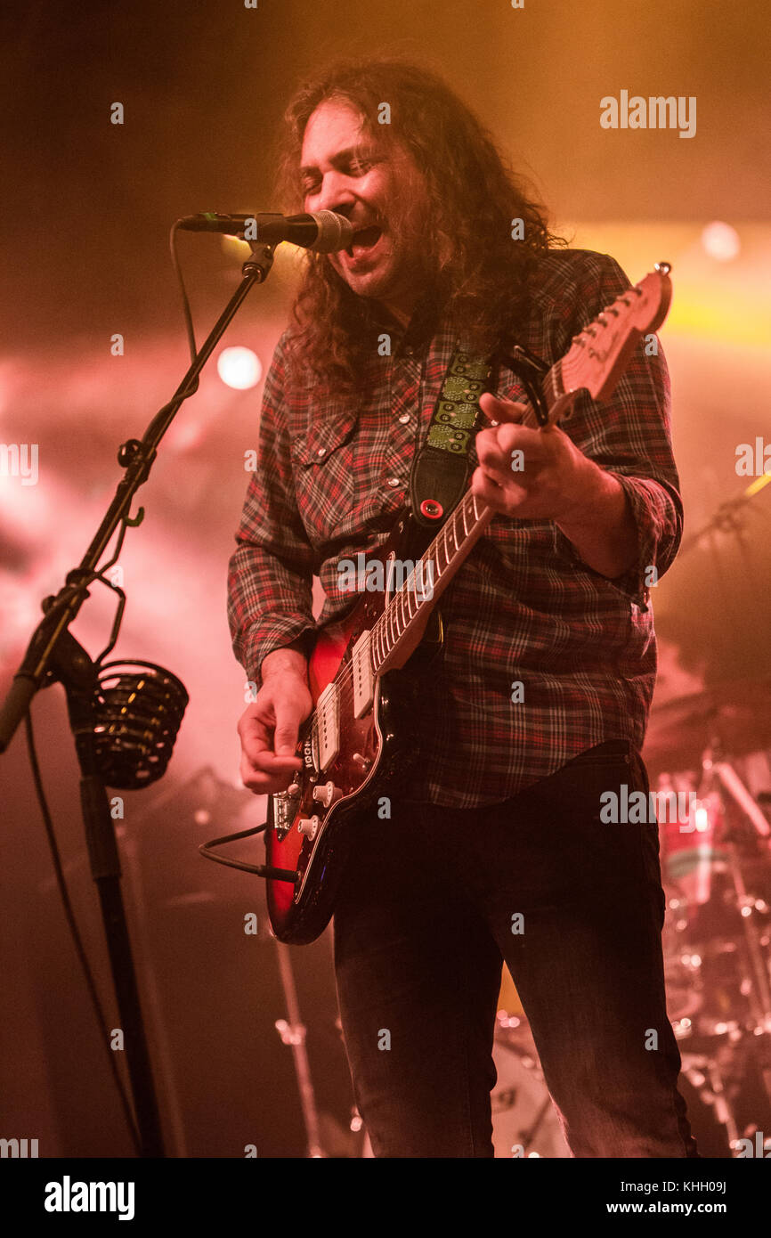 Milan, Italy. 18th Nov, 2017. The American indie/rock band THE WAR ON ...