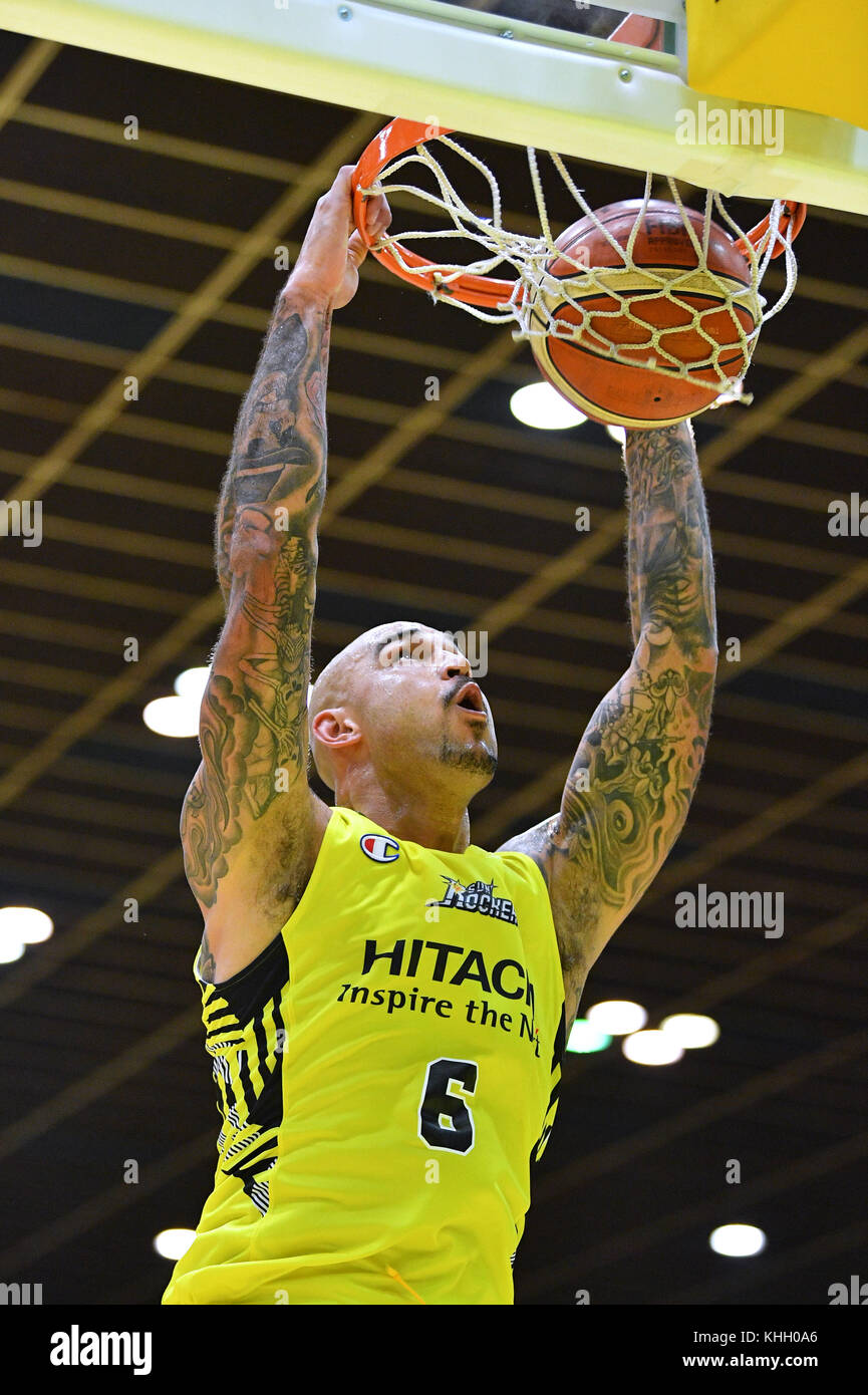 Aoyama Gakuin Memorial Gymnasium, Tokyo, Japan. 18th Nov, 2017 ...