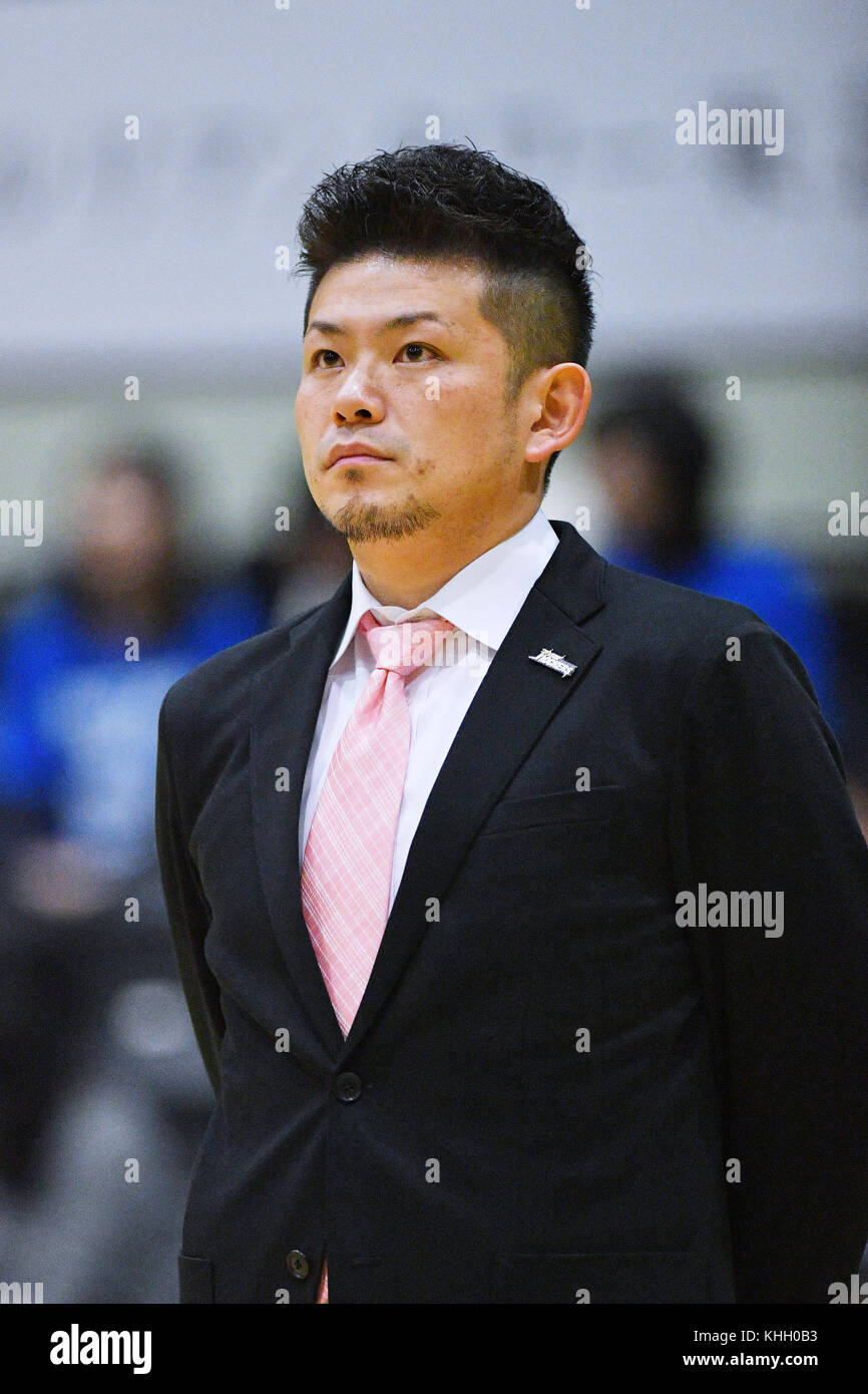 Aoyama Gakuin Memorial Gymnasium, Tokyo, Japan. 18th Nov, 2017 ...