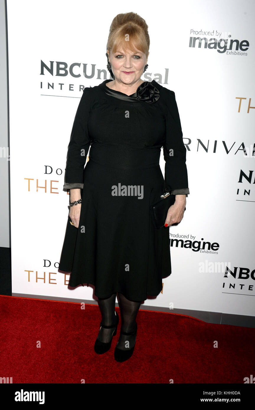 Lesley Nicol attends the 'Donwton Abbey: The Exhibition' opening at 218 ...