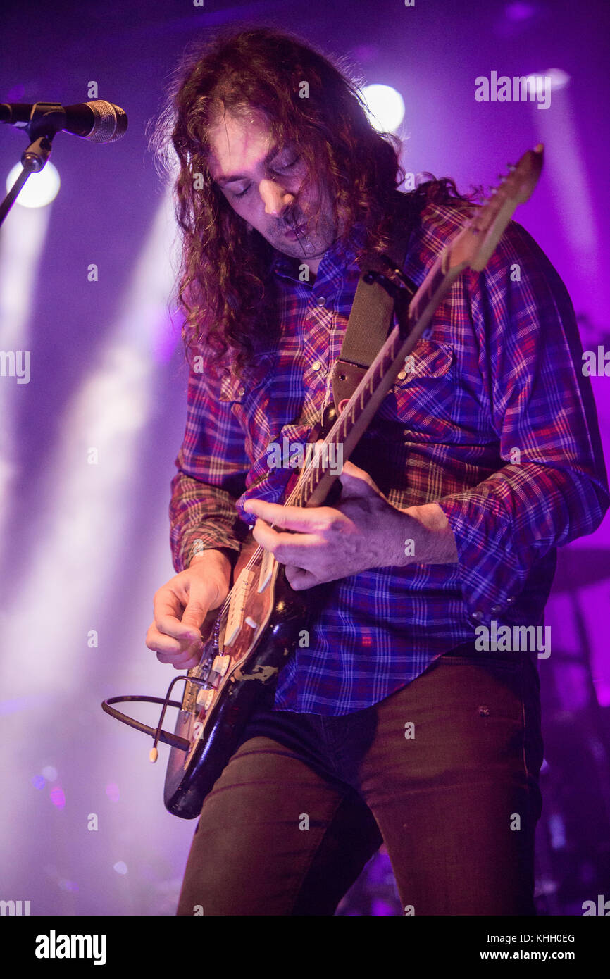 Milan, Italy. 18th Nov, 2017. The American indie/rock band THE WAR ON ...